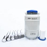 China Easy to Operate 11L Capacity Farm Angus Bull Sperm Tank Vacuum Semen Storage Container for sale