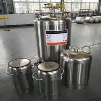 China Customize KF80 interface YDS-35 ln2 liquid nitrogen tank for Physical experiment liquid nitrogen container for sale