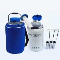 China small frozen semen liquid nitrogen tank 3 liter 6l for veterinary transport embryo samples for sale