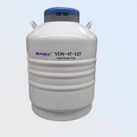 China tanque de semen 47/11-6 liquid nitrogen container dewar liquid flask racks YDS 47 for sale