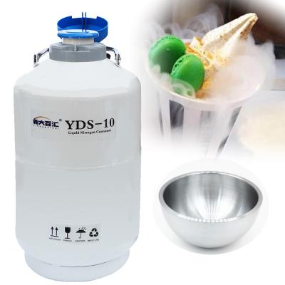 China YDS-6 Cryogenic Container The Best Choice for Liquid Nitrogen Storage in Food Industry for sale