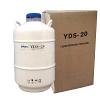 China 20 azot gaz tanki storage cryogenic dewar  biological sample semen nitrogen liquid containers nitrogen tank 20l for sale