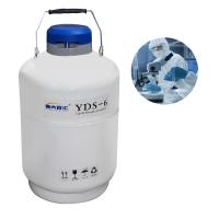 China Customized 6 Liters Liquid Nitrogen Tank for Veterinary Cattle Semen Storage Container for sale