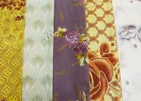 China Polyester Warp Knitted Printed Mattress Quilting Fabric Customized 120gsm for sale