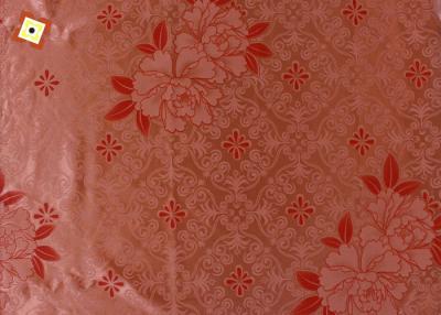 China Orange Mattress Quilting Fabric Woven Warp Knitting Printing for sale
