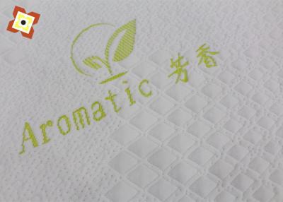 China Bamboo Fiber Knitted Air Layer Mattress Jacquard Fabric 86'' Width for sale