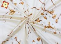 China 230cm Width Pillow Mattress Quilting Fabric Beige Decor Tear Resistant for sale