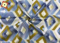 China Gold Powder Dispersed Warp Knitted Printed Fabric 100% Polyester for sale