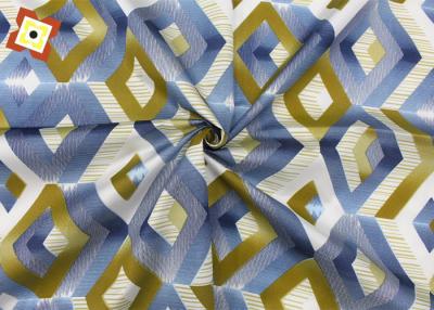 China Gold Powder Dispersed Warp Knitted Printed Fabric 100% Polyester for sale