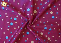 China 135gsm Spot Tie Dyed Mattress Quilting Fabric Geometric Printing for sale