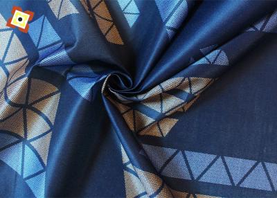 China Custom Woven Warp Knitted Polyester Mattress Fabric Blue colour for sale
