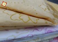 China Woven 100 Polyester Mattress Quilting Fabric Warp Knitted Gold Plated Printed Pattern for sale