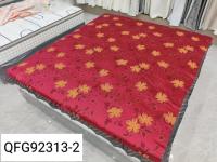 China Our Factory Sells Light Color Gold Powder Disperse Warp Knitted Printed Mattress Fabric Directly for sale