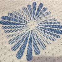 China SGS Recycled Polyester 160gsm Knitted Jacquard Fabric For Bedding for sale