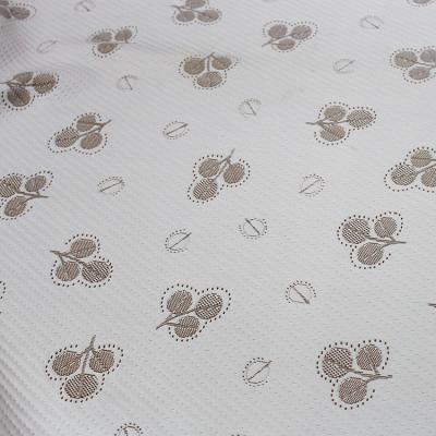 China Breathable 160gsm Polyester Woven Jacquard Knitting Fabric for Mattress Cover for sale