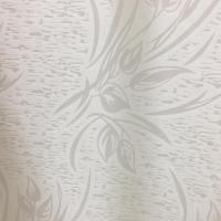 China Foldable Recycled 70g/M2 Polyester Tricot Fabric With White Flower Print for sale