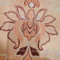 China Fireproof Poly Tricot 75gsm Mattress Quilting Fabric Pigment Printed for sale