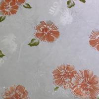China Allergy Proof 90gsm 100% Polyester Mattress Fabric Flower Pattern for sale
