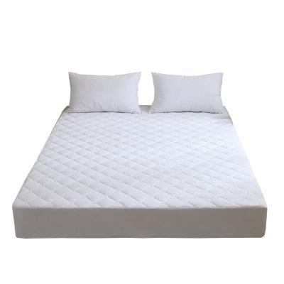China Foldable Bed Protection Pad , 9inches Height Removable Mattress Cover for sale