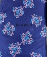China Anti Dustmite Polyester Tricot Material 85g/M2 Navy Blue for sale