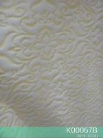 China 160gsm White Jacquard Fabric For Bedding Anti Dust for sale
