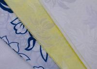 China Wholesale white base flowers pattern Printing tricot polyester pongee fabric for mattress protector for sale