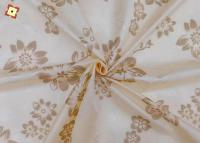 China 210CM Polyester Mattress Fabric Warp Knitted Printed Cloth Gold Powder Cloth Ground Wool for sale