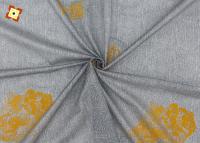 China 100% Polyester Mattress Fabric Warp Knitted Printed Gold Powder Cloth for sale
