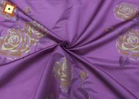 China Anti Odor Waterproof Mattress Quilting Fabric Purple Colour 120gsm for sale
