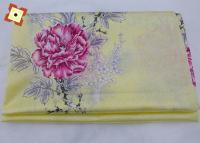 China Custom Printed Brushed Polyester Microfiber Fabric Shrink Resistant for sale