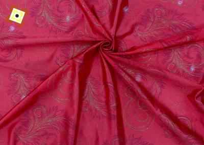 China Gold Powder Printed Mattress Quilting Fabric Healthy Allergy Proof for sale