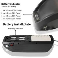 China Custom 48V 13Ah Hailong Ebike Battery with 18650 Li-ion Battery Cells for Electric Bicycle for sale