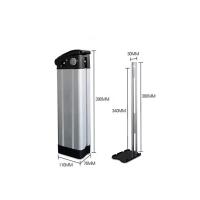 China Lithium Ion Silverfish Ebike Battery 36v 10ah 10.4ah 13ah For Electric Scooters for sale