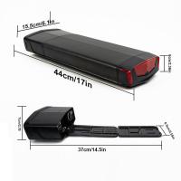 China Wholesale 36v 20ah Replacement Rear Rack Battery Lithium Ion Battery Pack For Ebike for sale
