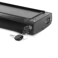 China Lithium Ion Rear Rack Battery 36V 48V 10Ah 13Ah For Electric Bicycle for sale