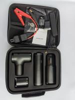 China 800A Peak Current 4 in 1 Portable Car Jump Starter with 150 PSI Air Compressor and 45W Power Bank for sale