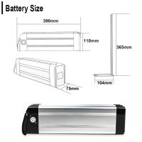 China Silverfish  Ebike Battery 48V 20Ah Lithium Ion Battery Pack For 500W-1000W Motor for sale