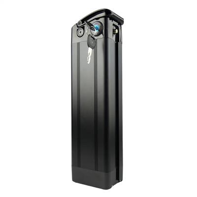 China Custom Silver Fish Ebike Lithium Battery Pack 36V/48V 10Ah-20Ah for sale