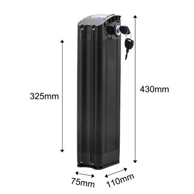 China 18650 Lithium Ion Silverfish Ebike Battery Rechargeable 36v 48v 13ah 15.6ah for sale