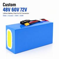 China 48V/60V 13Ah-21Ah Lithium-Ion Battery Pack with 18650 Customized Cells for Electric Scooters and E-Bikes for sale