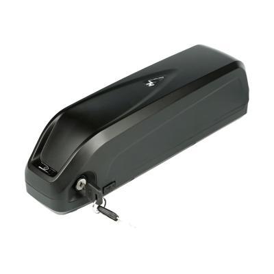 China 48V 15.6Ah Down Tube Hailong Ebike Lithium Battery with Integrated BMS and 18650 Cells for sale