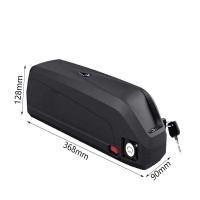 China 48V 15.6Ah Hailong Ebike Battery with 18650 Li-ion Cells and Down Tube Design for sale