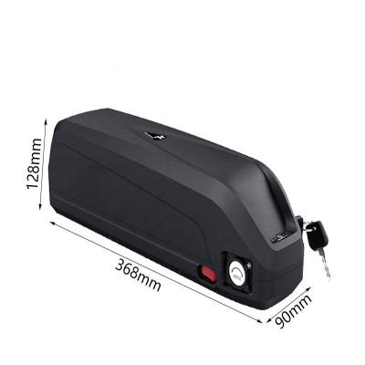 China 48V 15.6Ah Hailong Ebike Battery with 18650 Li-ion Cells and Down Tube Design for sale
