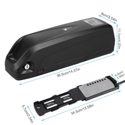 China Hailong Lithium Battery 48V 17.5AH BMS Protected IP65 Waterproof for E-Bike and Scooter for sale