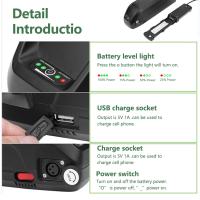 China Hailong Lithium Battery 48V 17.5AH BMS Protected IP65 Waterproof for E-Bike and Scooter for sale