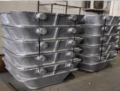 China Durable Crude Lead Ingot Casting Mold High Strength Heat Resistant Construction for sale