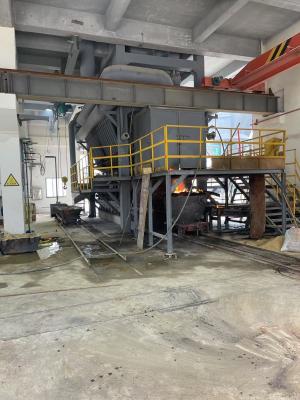 China High Grade Steel Blast Furnace PLC Control Water Cooled /  Air Cooled Metal Smelting Furnace for sale
