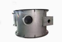 China Q235 Carbon Steel Lead Melting Furnace Stove 8mm - 14mm Wall thickness for sale