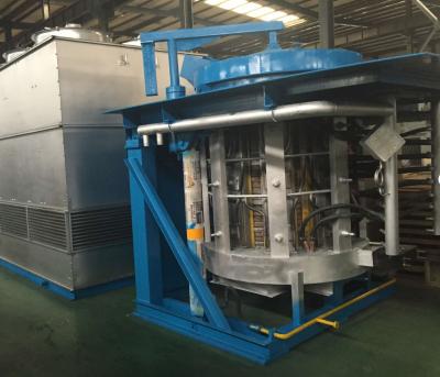 China Industrial Medium Frequency Induction Furnace Lead Melting Furnace for sale