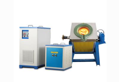China Full Set Medium Frequency Induction Melting Furnace For Metal for sale